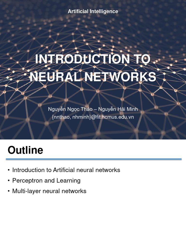 2021-Lecture11-NeuralNetworks | PDF | Artificial Neural Network | Artificial Intelligence