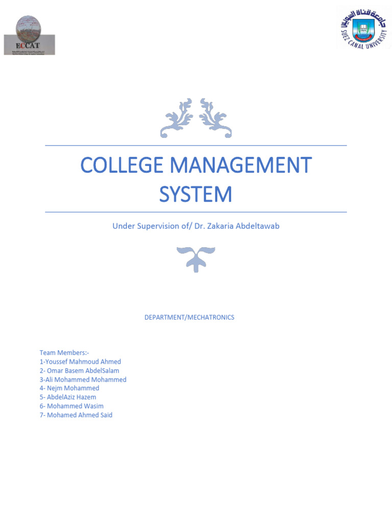 College Management System | PDF | Control Flow | Command Line Interface