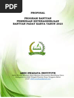 Proposal Program Ketahanan Pangan 2025 | PDF