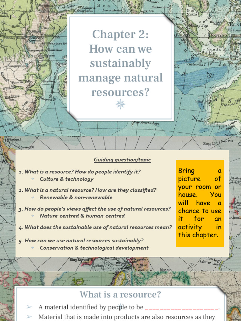 2023 Sec 1 CH 2 How Can We Sustainably Manage Natural Resources ...