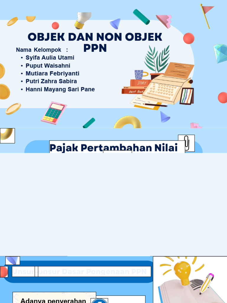 Objek dan Non Objek PPN Terbaru | PDF