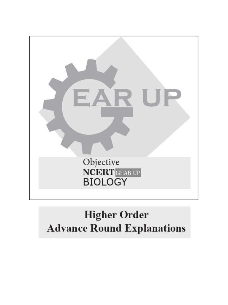 Obj Ncert Bio | PDF | Meiosis | Leaf