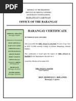 Barc Certificate | PDF