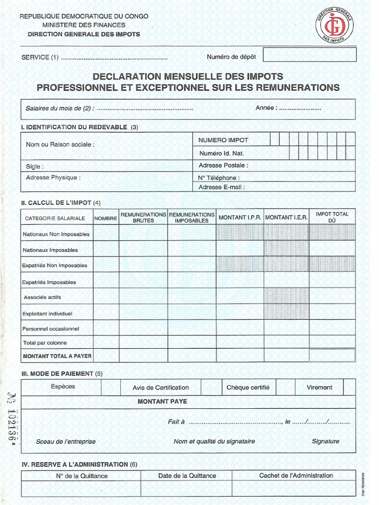 Declaration Ipr Iere | PDF