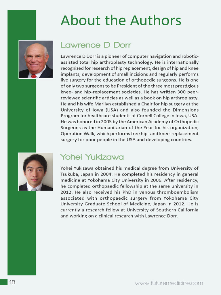 Principles of Total Hip Replacement DORR | PDF | Hip | Musculoskeletal System