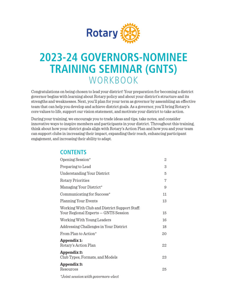 GNTS Participant Workbook-Done | PDF | Strategic Planning | Leadership