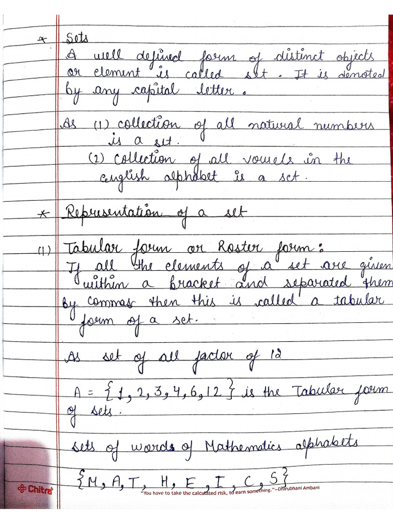 Notes Math II (Unit 1) | PDF