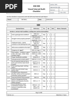 MLC Inspection Checklist | PDF | Sailor | Occupational Safety And Health