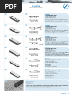 Dimensiones Chaveteros y Chavetas | PDF