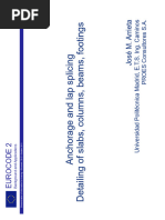 Table of Reinforcement Anchorage Length & Lap Length - Eurocode 2 | PDF ...