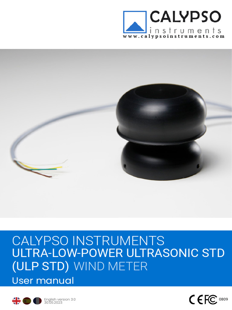 ULP STD Ultrasonic Wind Meter Manual | PDF | Integer (Computer Science) | Usb