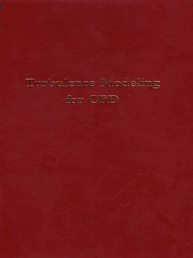 Turbulence Modeling for CFD Techniques | PDF | Science & Mathematics