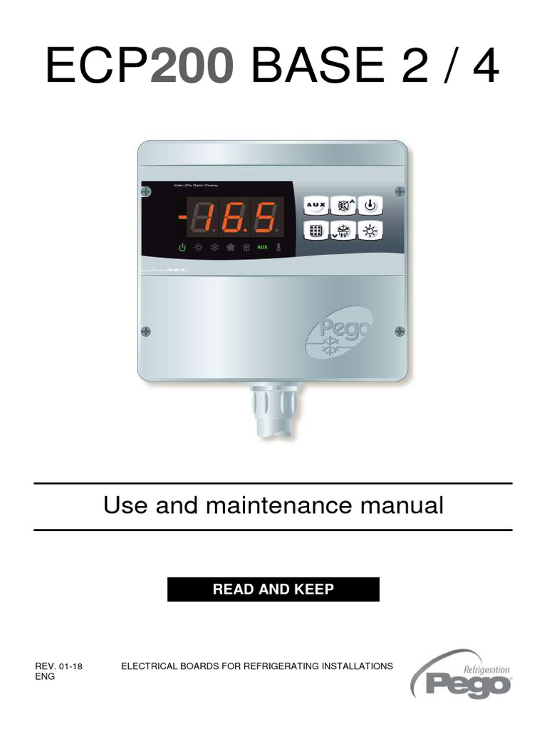 ECP200 BASE 2 / 4 User Manual | PDF | Relay | Electrical Wiring