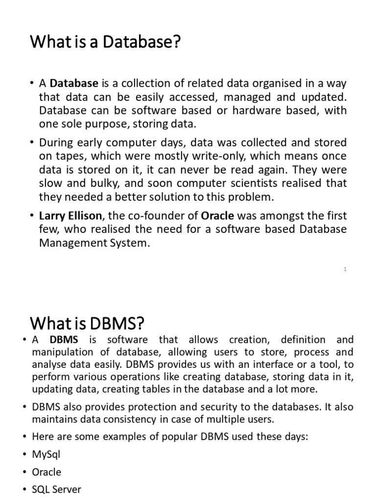 DBMS | PDF | Databases | Conceptual Model DBMS | PDF | Databases | Conceptual Model