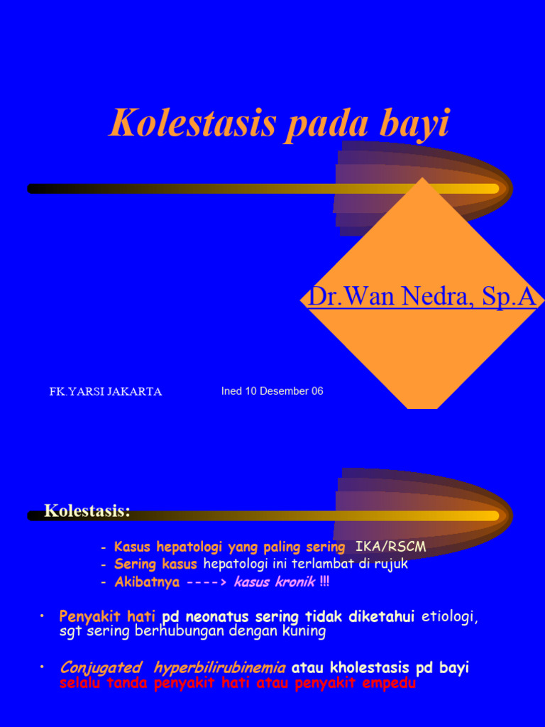 Kuliah Kolstasis - Ined | PDF