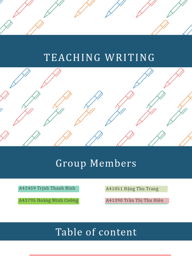 Effective Strategies for Teaching Writing | PDF | Part Of Speech | Learning