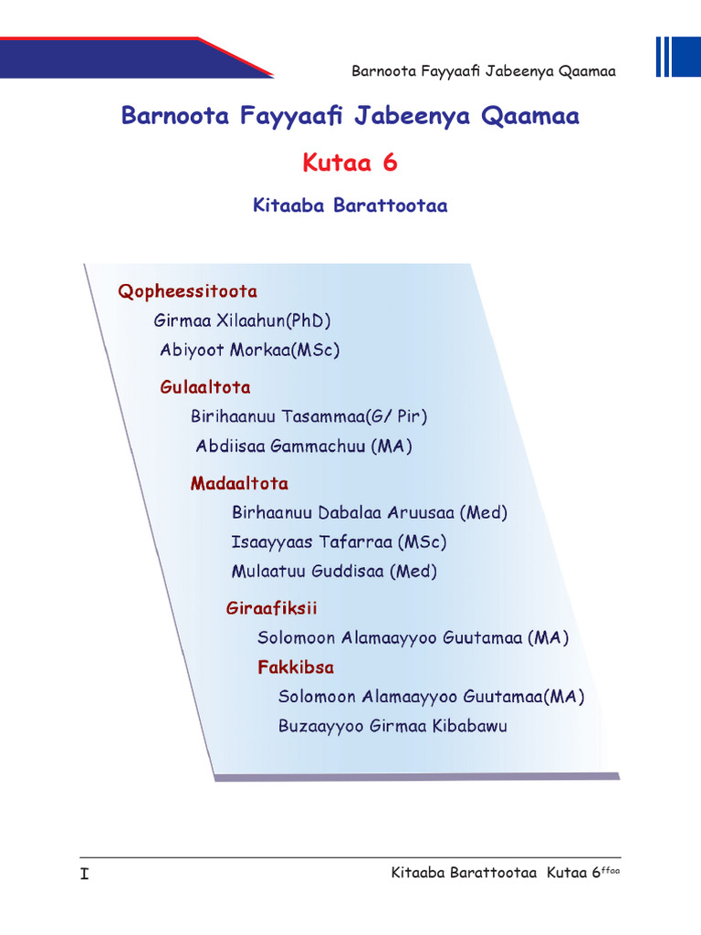 FJQ Kutaa 6 TB 05,10,15-1 | PDF