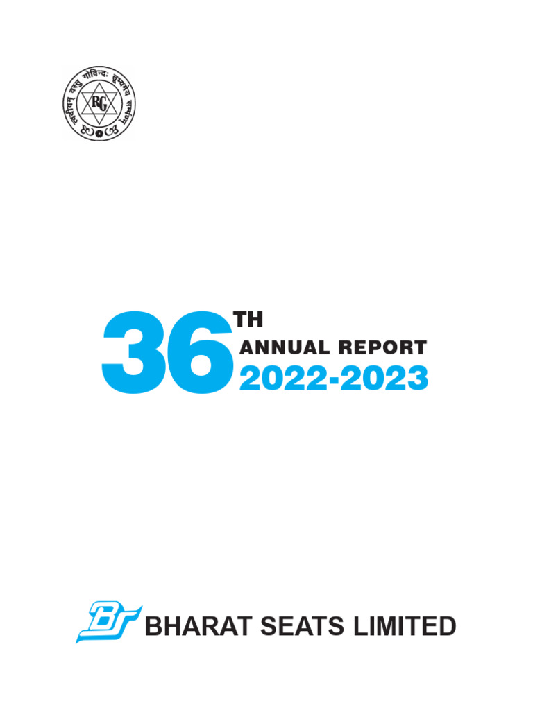 BSL Annual Report 2022 23final | PDF | Login | Password