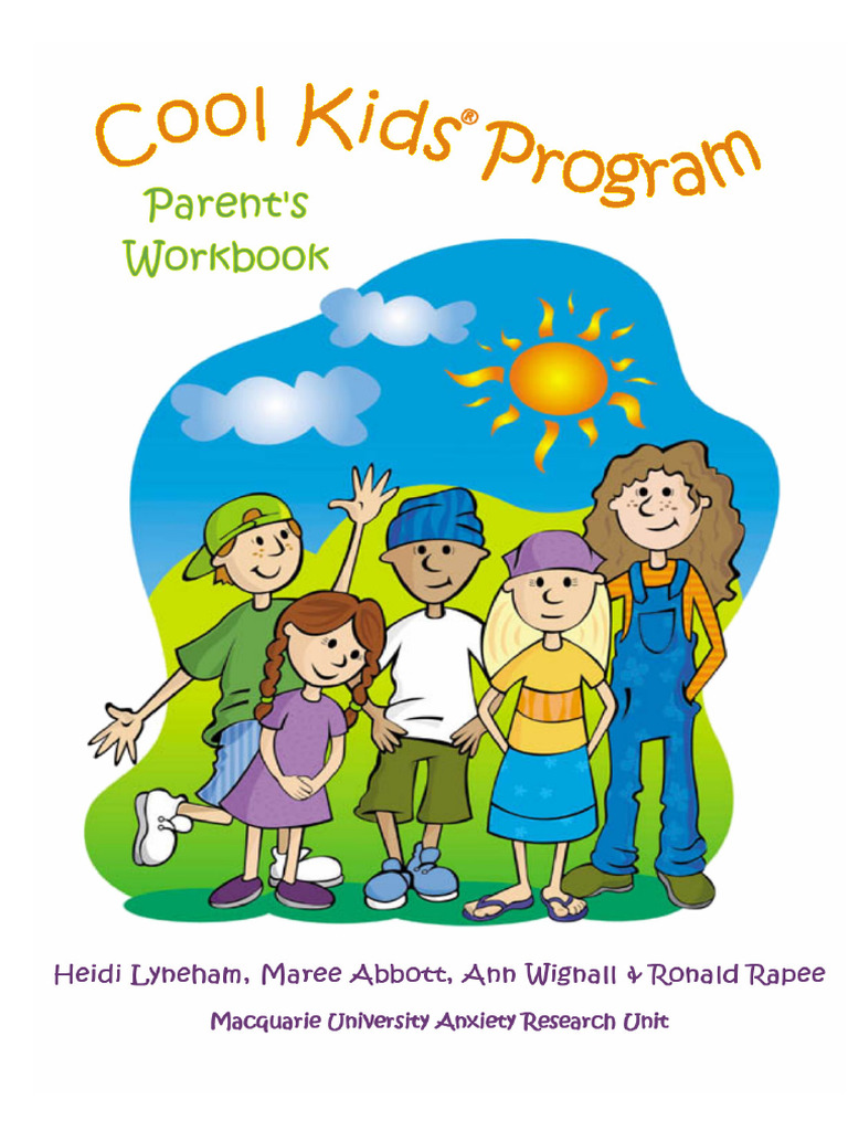 Cool Kids - Parent Workbook | PDF | Anxiety | Thought