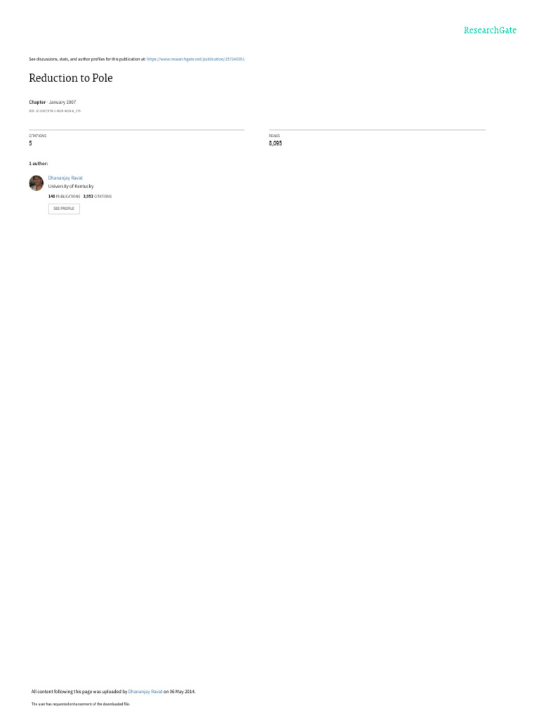 Part3 Reduction To Pole Pdf Geophysics Earths Magnetic Field