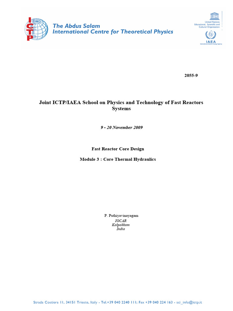 Lecture 3 | PDF | Nuclear Fuel | Heat Transfer