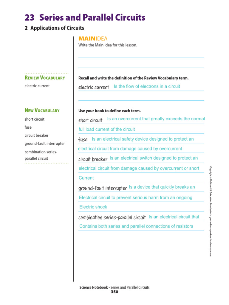 Big - Idea 3 | PDF | Series And Parallel Circuits | Voltage