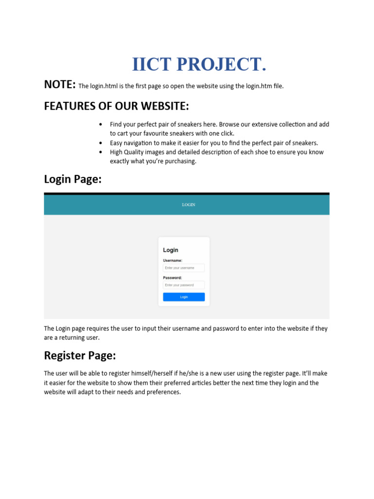 Iict Project Report | PDF