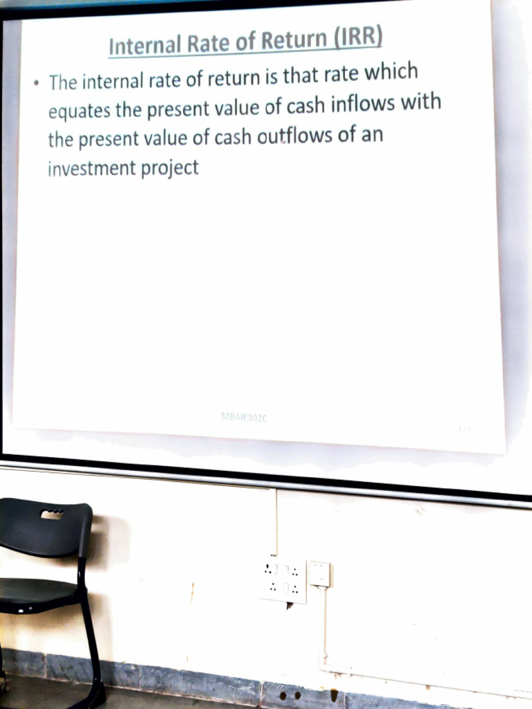 pm-class-4-download-free-pdf-internal-rate-of-return-analysis