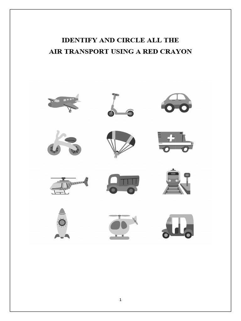 Transportation Worksheet | PDF
