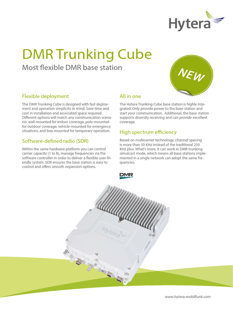 90 DMR Cube ENG | PDF | Software Defined Radio | Ultra High Frequency