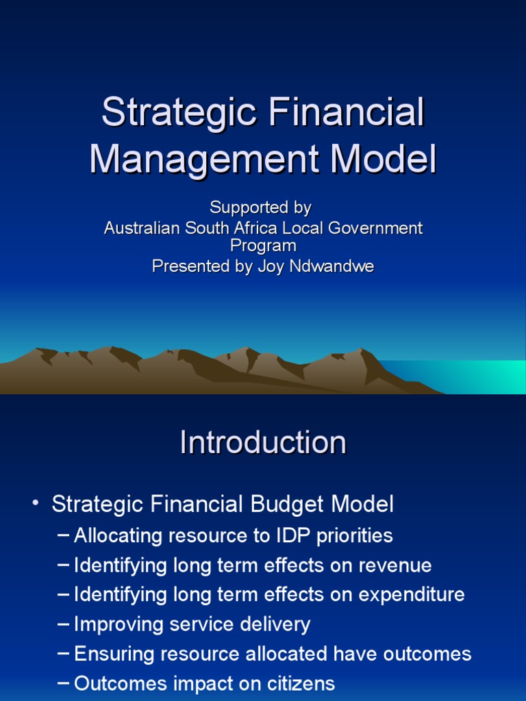 Workshop 5 Strategic Financial Management Model J Ndwandwe | PDF ...