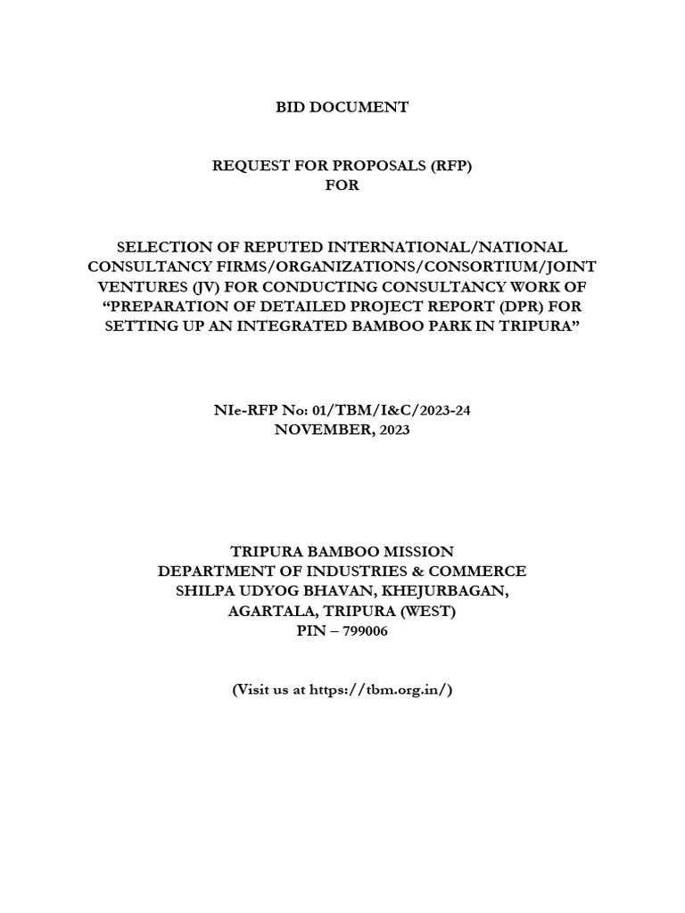 Biddoctbm | PDF | Request For Proposal | Encryption