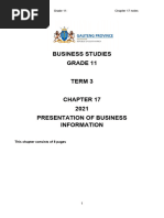 Chapter 15 Business Studies Grade 12 Notes On Presentation and Data ...