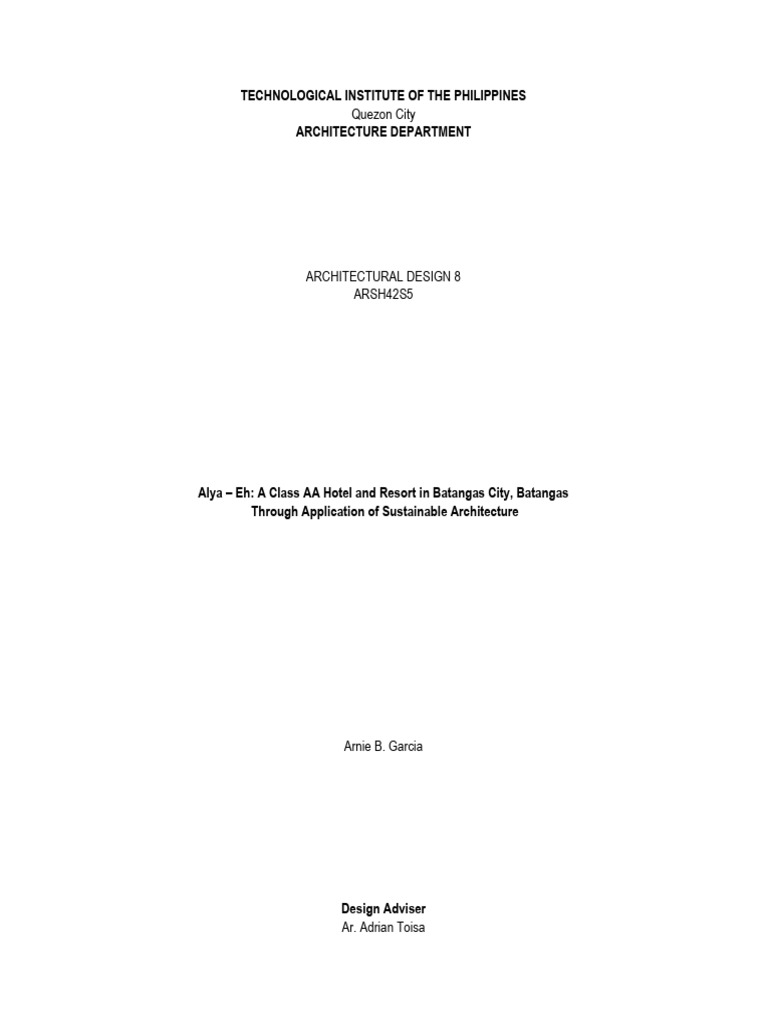 Mountain Resort Thesis Proposal | PDF | Tourism