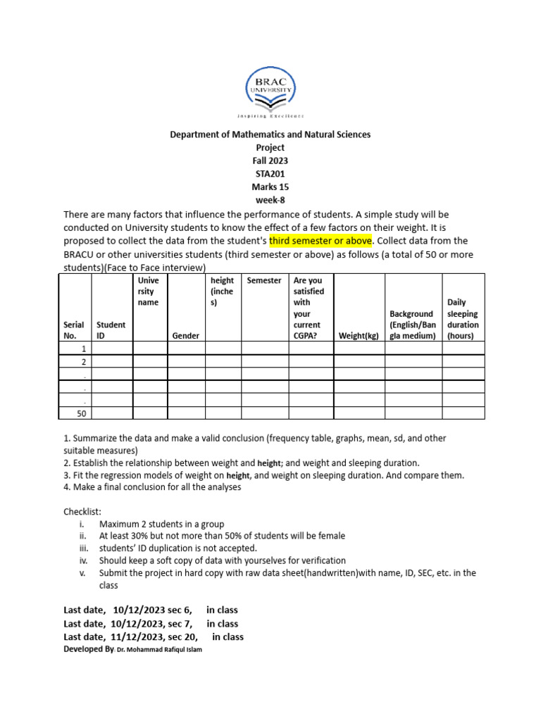 Project Sta201 Fall2023 | PDF