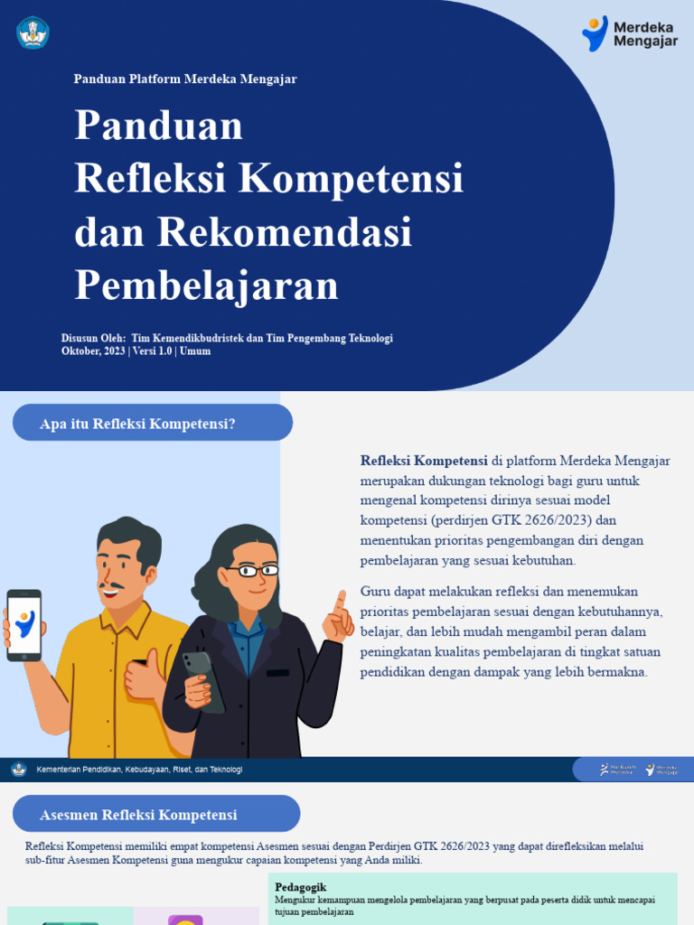Panduan Refleksi Kompetensi - PMM | PDF | Pengembangan Diri