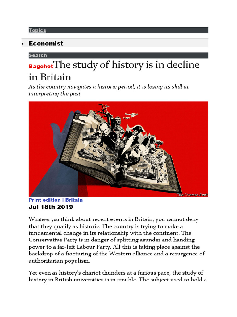 History - Article | PDF | The Economist | Subscription Business Model