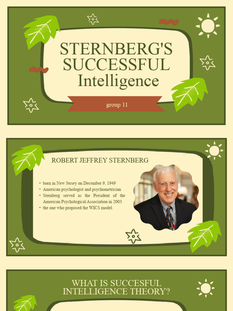 group11-sternbergs_succesful_intelligence_theory | PDF | Intelligence ...