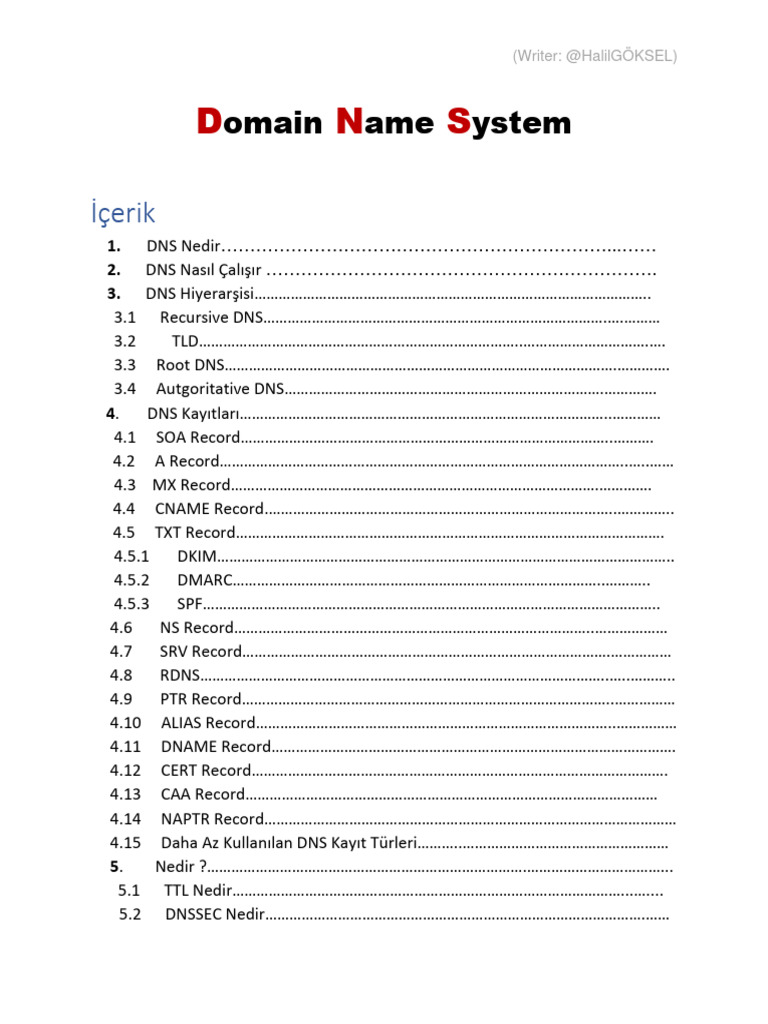Domain Name System | PDF
