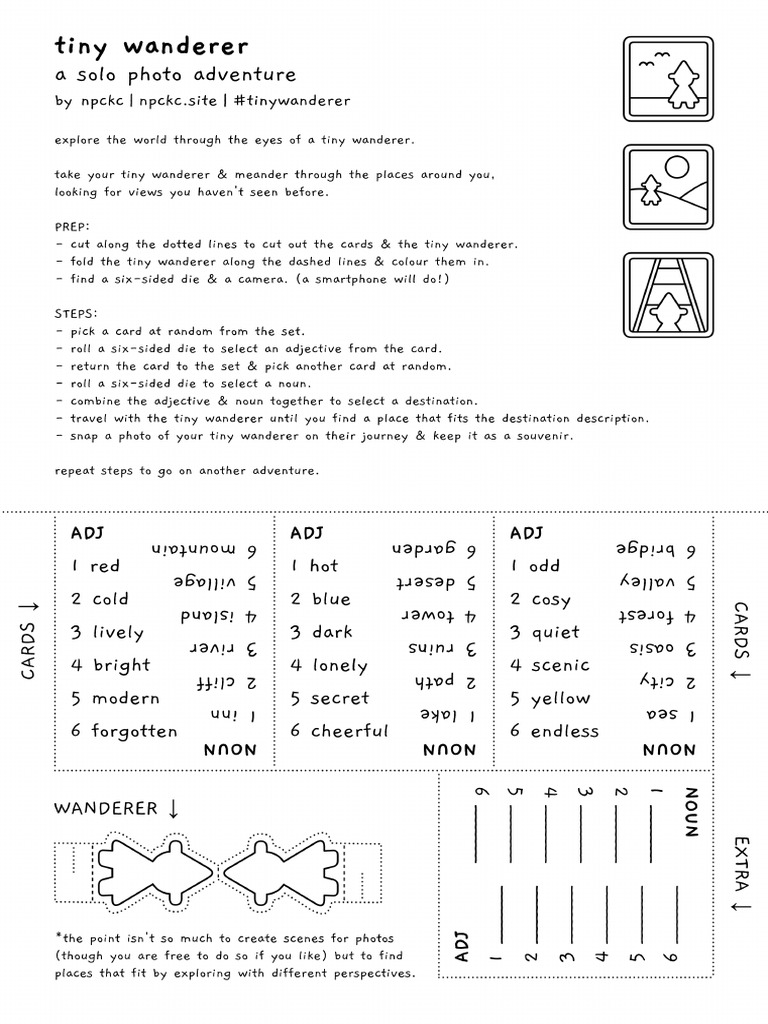 Tiny Wanderer | PDF