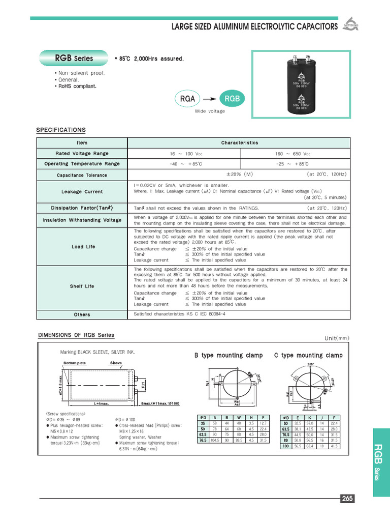 RGB Large | PDF | Capacitor | Electrical Components