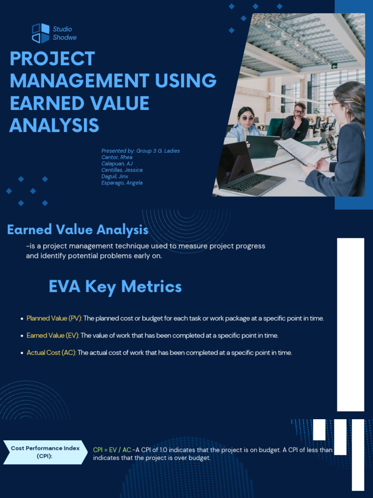 Project Management Using Earned Value Analysis Pdf Cybernetics