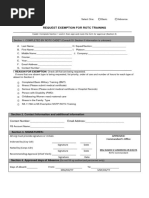 Rejoining Form | PDF