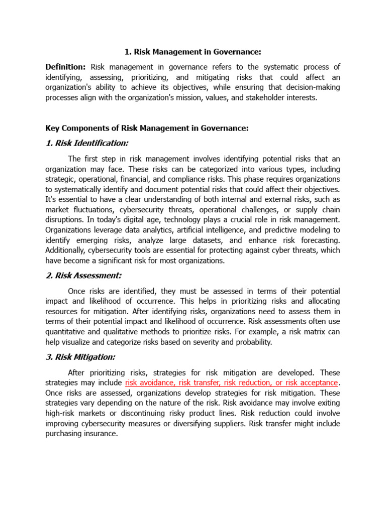 Chapter 5 | PDF | Audit | Risk Management