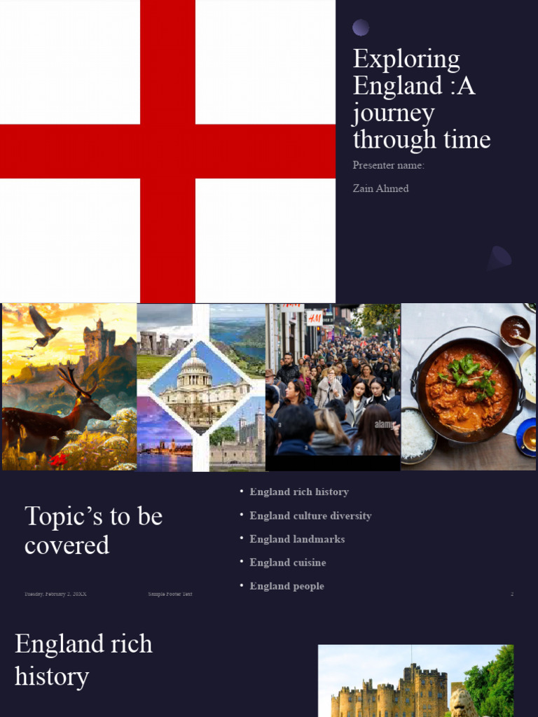 Exploring England | PDF | England | Foods