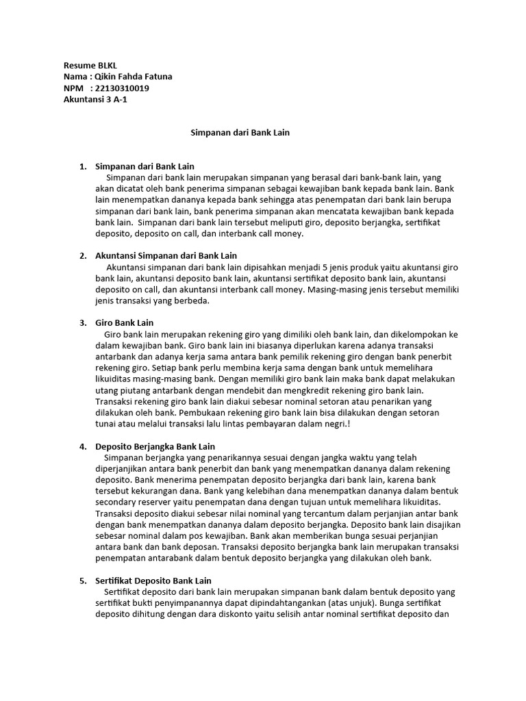 BLKL Materi 10 | PDF | Bisnis