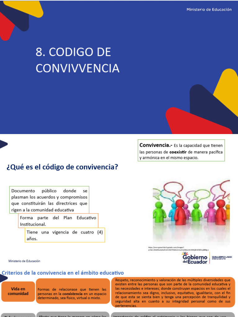 Codigo De Convivencia Paso 2 Pdf Enseñando Toma De Decisiones