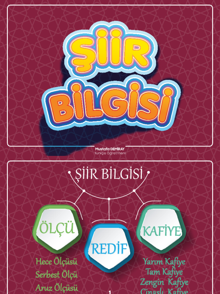 Siir Bilgisi | PDF