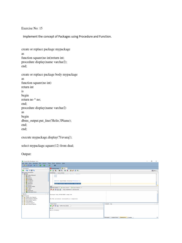 Package Program | PDF