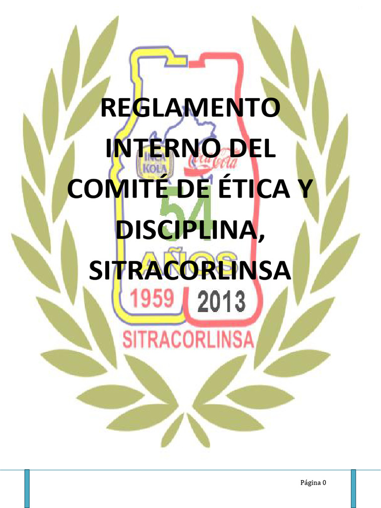Reglamento del Comité de Ética y Disciplina | PDF | Disciplinas | Apelación